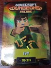 2021 Minecraft Dungeons Arcade Game Card Ivy Skin Non Holo Foil 45/60 ...