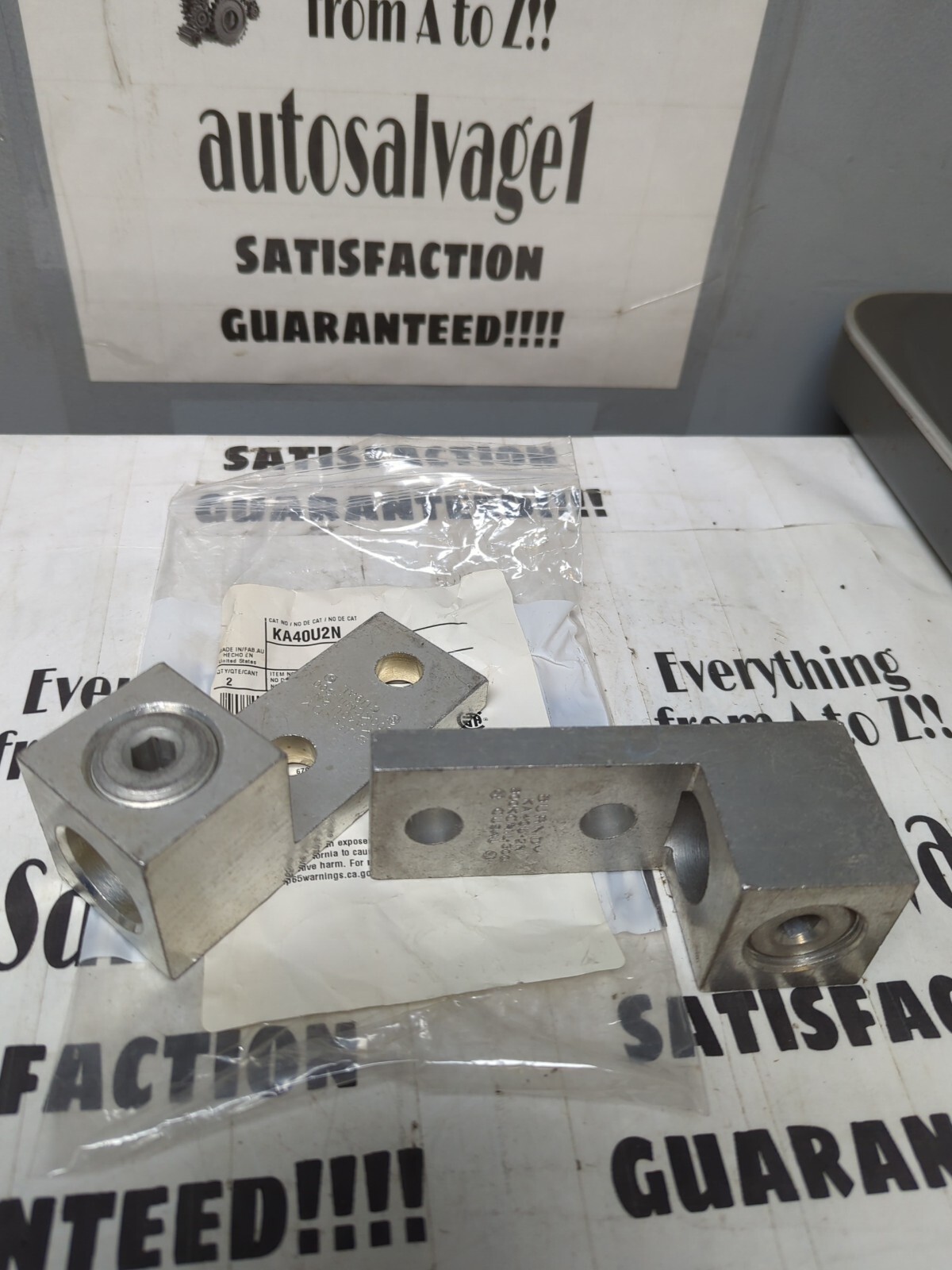 BURNDY,KA40U2N,MECHANICAL WIRE CONNECTOR 300-800 KCMIL LOT OF 2 NOS | eBay