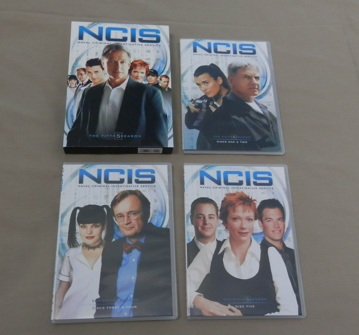 CASES ONLY -- NCIS Season 5 -- Empty DVD Case -- NO DISCS storage ...