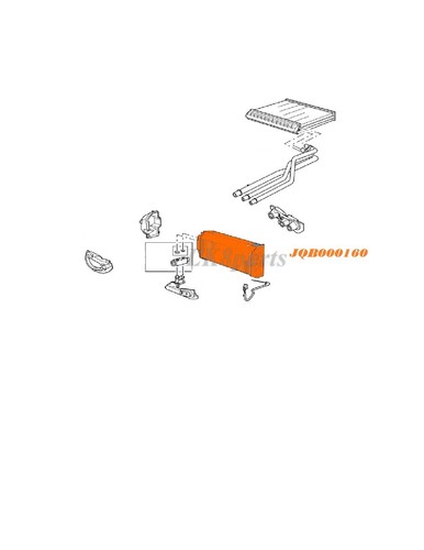 Land Rover Range Rover 03-12 Air Conditioned AC A/C Evaporator ...