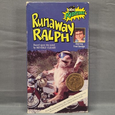 Strand Home Video Runaway Ralph VHS 1991 ABC Kidtime Good Condition ...