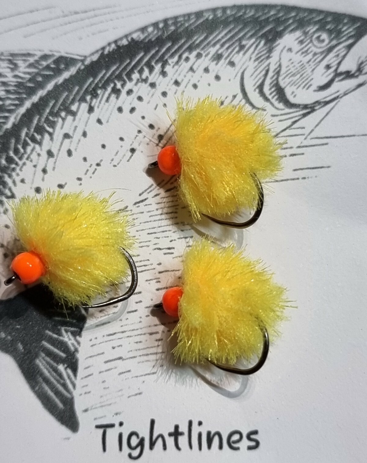 3 x BLUSHING SUNBURST SLUSH JELLY EGG FLIES SIZE 10 barbless | eBay