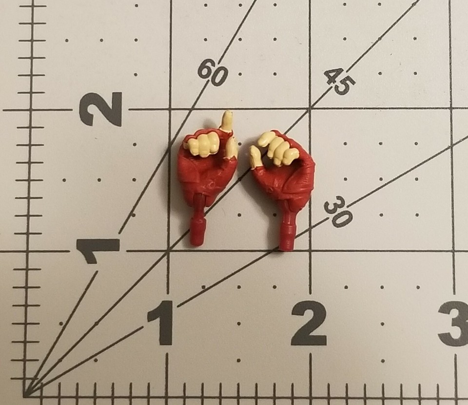 Marvel Legends US Agent Captain America Male Hands 6" Scale Custom ...