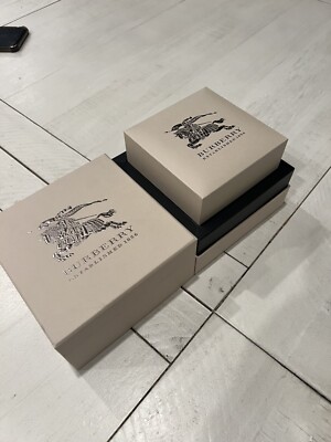 Burberry Watch Case & Presentation Box BOOKLET Receipt envelope Only ...