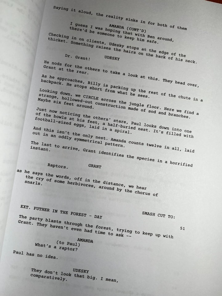 Jurassic Park Trilogy Scripts Signed- Autograph Reprints- 3 Scripts ...