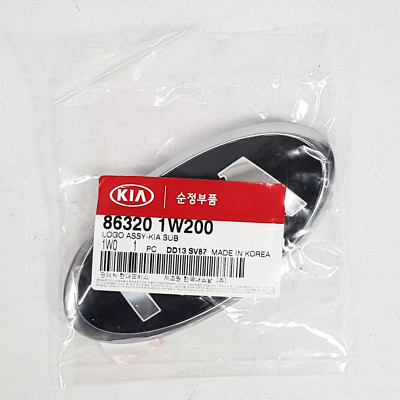 Genuine 863201W200 Front Hood KIA Logo Emblem For KIA Forte : K3 2013 ...