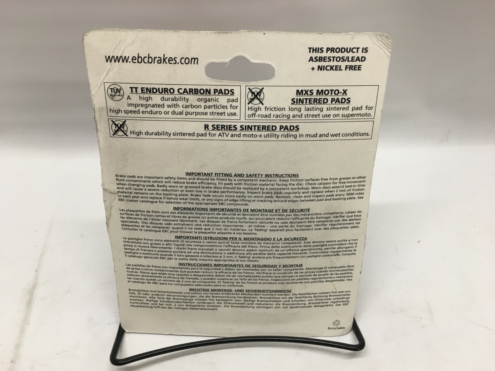 EBC Brakes, Sport Carbon X Brake Pads (FA307X) | eBay