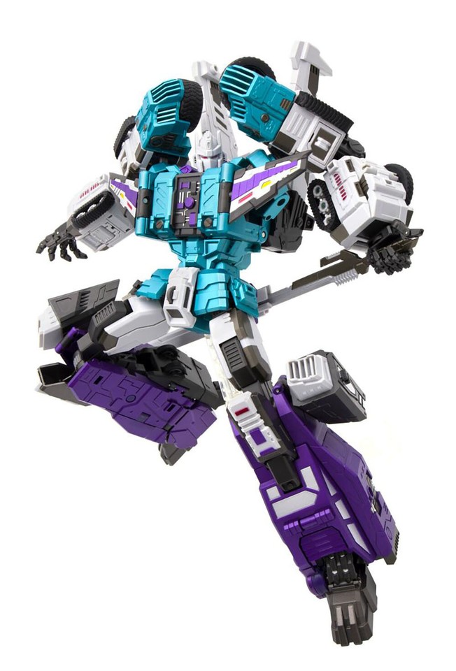 New G-creation GDW-03 Sixshot Fuuma Metallic version Action figure toy ...