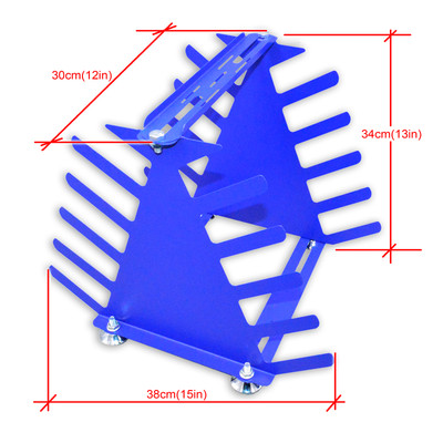 5 Layers Desktop Screen Printing Squeegee Rack Holder | eBay