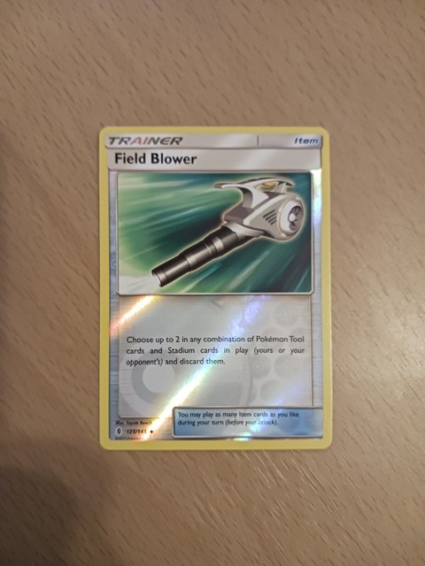 Pokémon TCG Field Blower Sun & Moon: Guardians Rising 125/145 Reverse ...