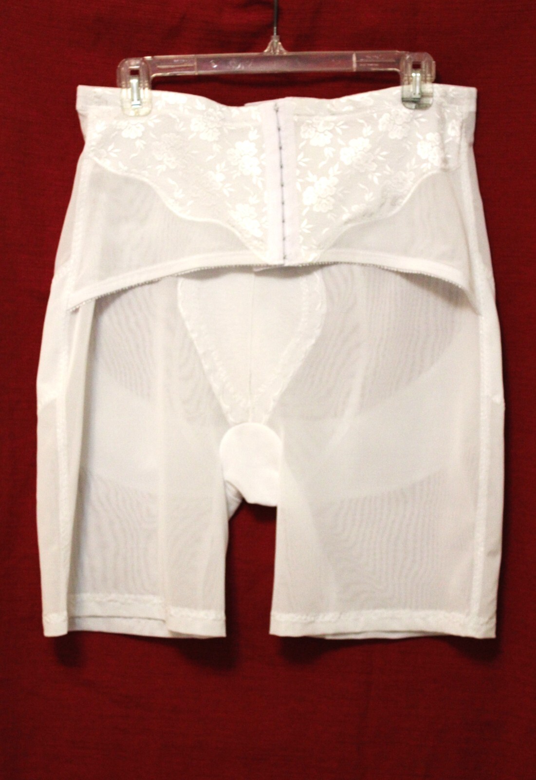 Crown Ette Panty Girdle with Front Hook, Size 44, Color White, New ...