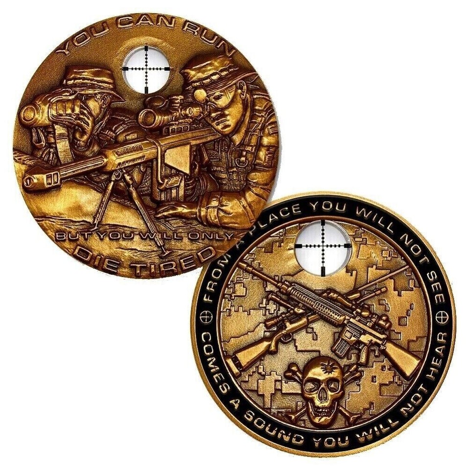 US Army Sniper Challenge Coin | eBay