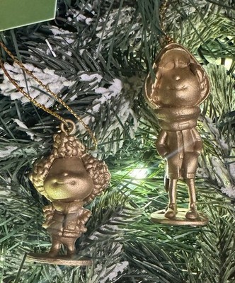 2ct 2025 Gold LE How The Grinch Stole Christmas Tree Ornaments (Axl ...