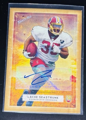 Lache Seastrunk 2014 Topps Turkey Red Autograph Auto #38 Rookie RC | eBay