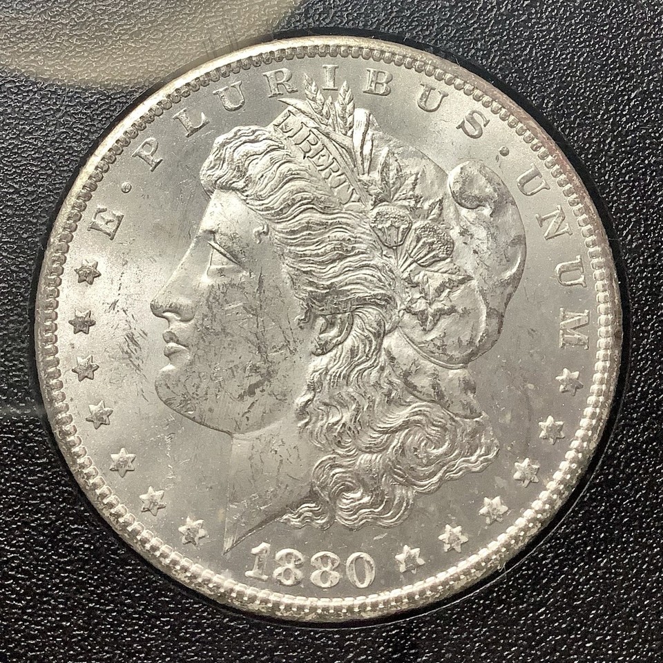 1880-CC Morgan Silver Dollar NGC MS62 GSA Hard Pack NO OGP, NO COA ...