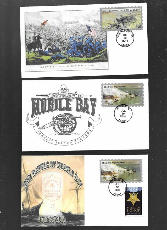 US FDC FIRST DAY COVERS CIVIL WAR 2014 COLLECTION LOT OF 18 | eBay