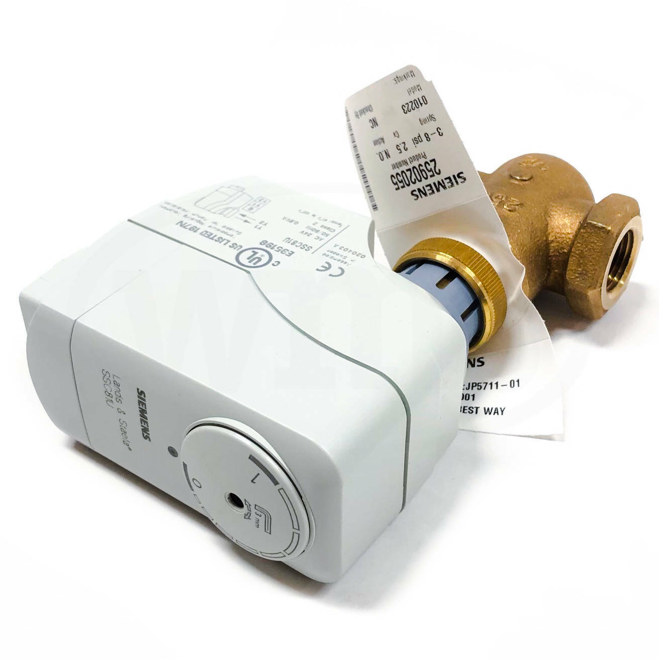 259-02055 Siemens Powermite VF599 Valve, 1/2" with SSC81U Actuator | eBay