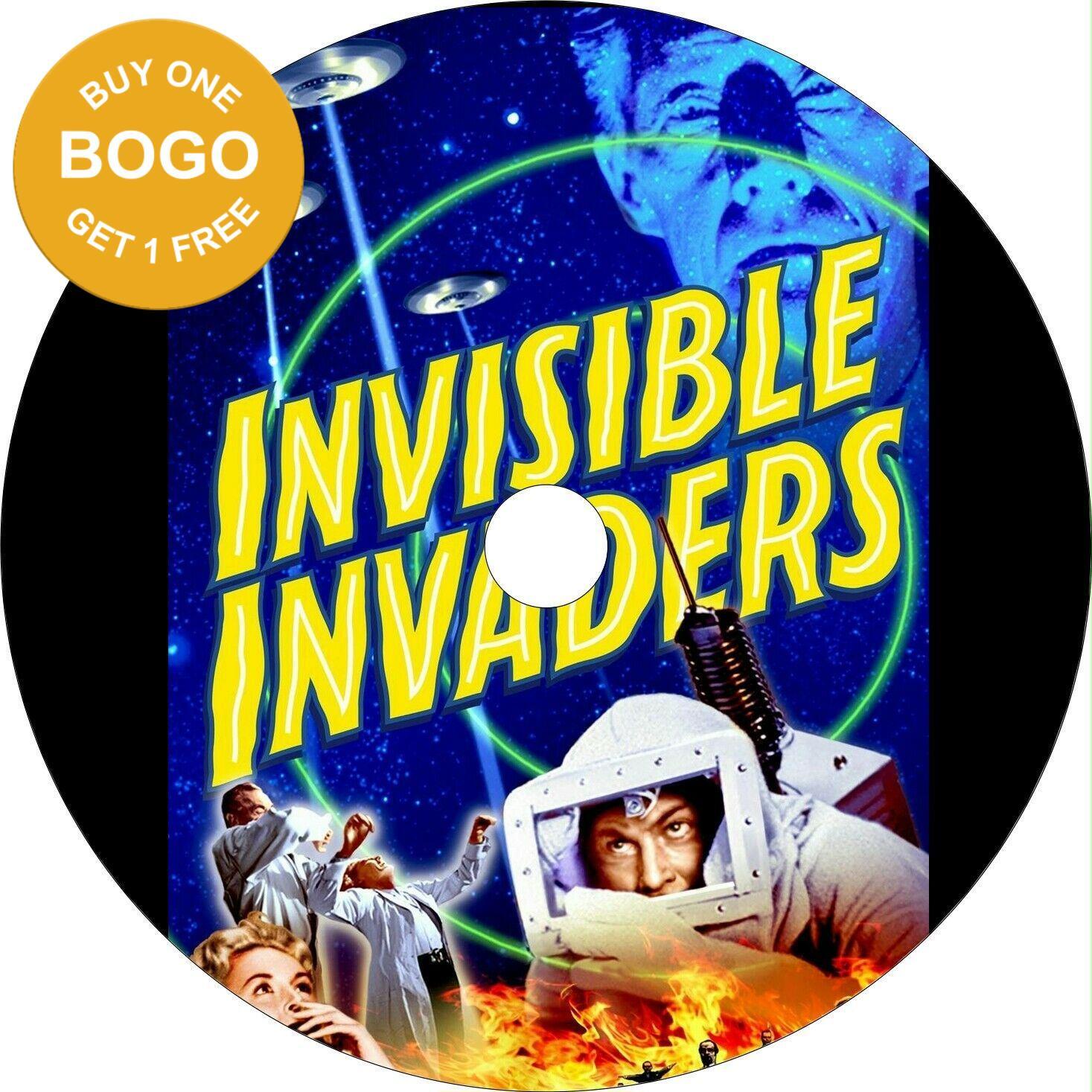 Invisible Invaders 1959 Classic Sci-Fi/Horror DVD | eBay