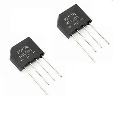 5pcs KBL406 KBL-406 4A 600V Single Phases Diode Rectifier Bridge Single ...