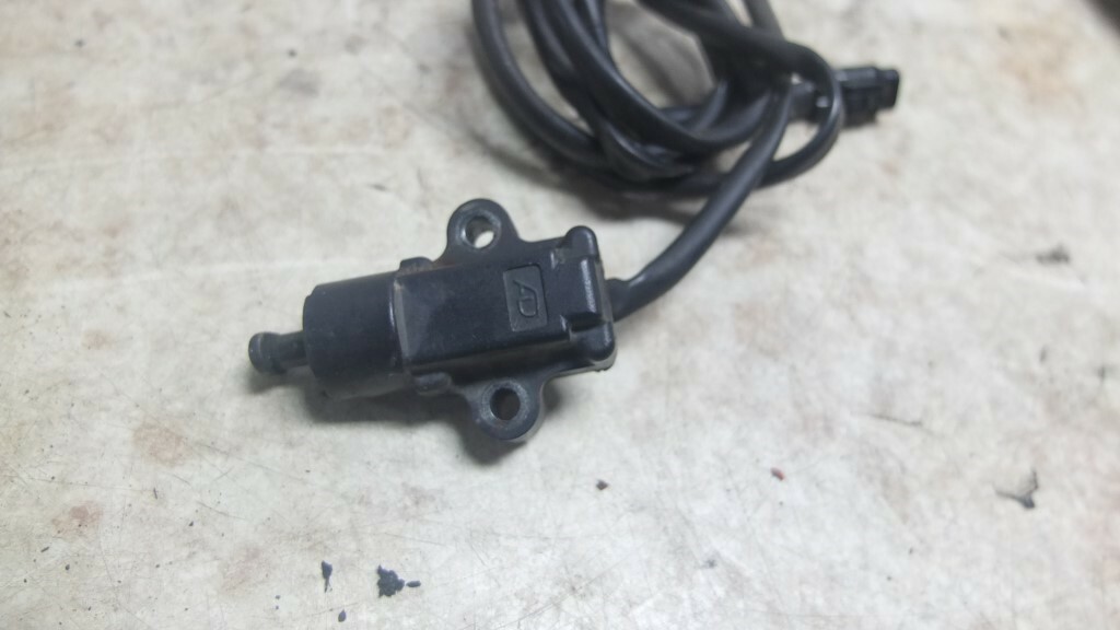 09 Yamaha XVS1300 XVS 1300 Midnight Star Kick Side Stand Kickstand ...