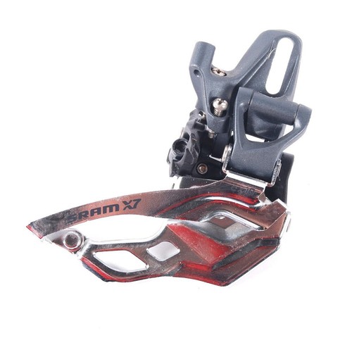 SRAM X7 Dual-pull High Direct Mount 2x10-speed MTB Front Derailleur for ...