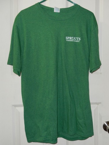 Sprouts Farmers Market Green Associate Short Sleeve Shirt Uniform L | eBay