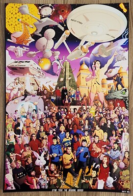 George Takei Signed Star Trek The Original Series 12x18 Poster Art RAD ...