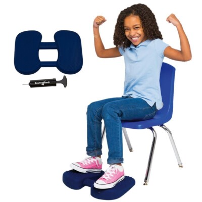 Sensory Wiggle Feet Fidget Cushion For Kids & Adults Feet, Inflatable ...