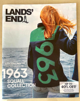 Lands' End Catalog "1963 Squall Collection" Nov 2023 | eBay