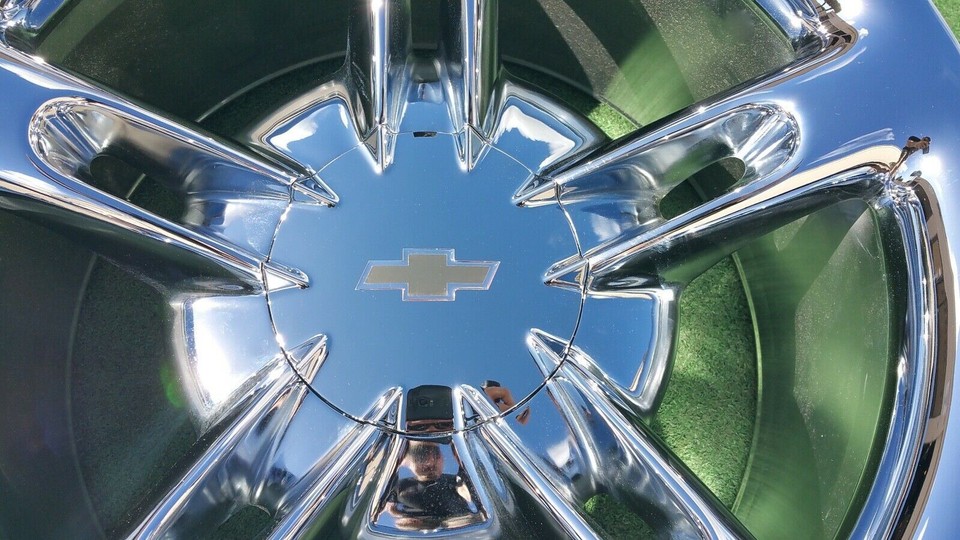 New Chrome Center Caps fit OEM Factory Chevrolet SSR Wheels Set 4 Chevy ...