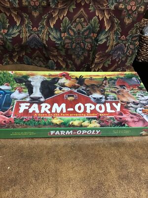 Farm-Opoly Board Game By Late For The Sky | eBay