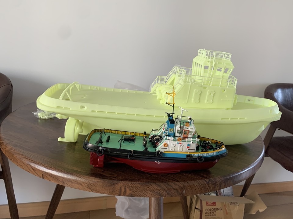 SMIT Denemarken Tugboat RC Model Kit -Multiple Scales | High Detail ...