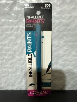 Loreal Infallible Paints Liquid Eyeliner #306 INTREPID TEAL RARE HTF | eBay