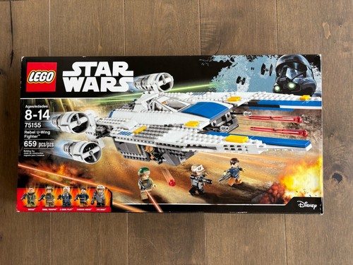 Lego Star Wars Rebel U-Wing Fighter 75155 Box Instructions Complete 3/5 ...