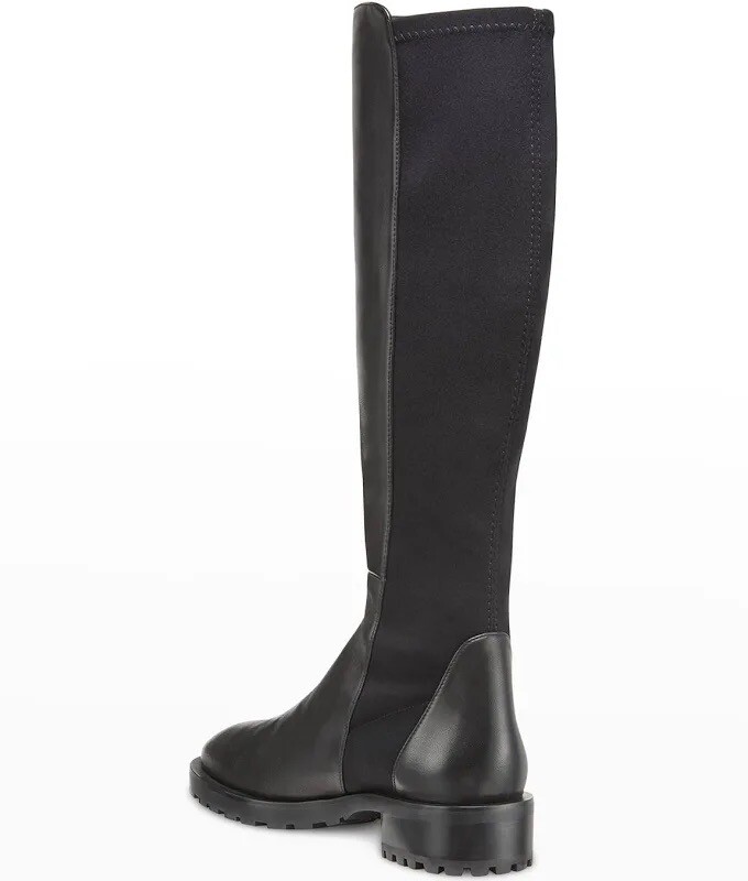 Stuart Weitzman 5050 Knee-High Lug Boot - Size 9.5 New With Box | eBay