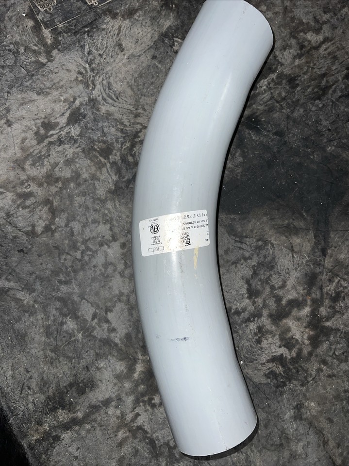 3 Inch PVC Elbow 45deg SCH40 Electrical Conduit PLAIN END | eBay