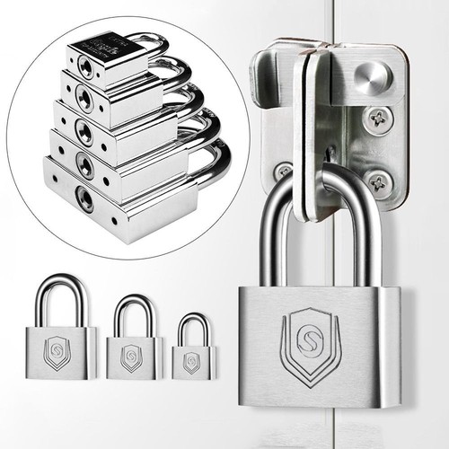 Hardened Lock Beam Backpack Zipper Lock Silver Anti-Theft Lock Home | eBay