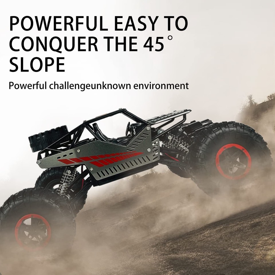 1/16 Remote Control Car High Speed RC Truck Off-Road Hobby Car Rock ...