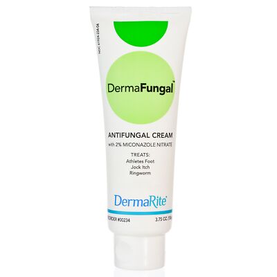 DermaFungal 2% Miconazole Nitrate Cream Antifungal 3.75 oz. Tube 24 Ct ...