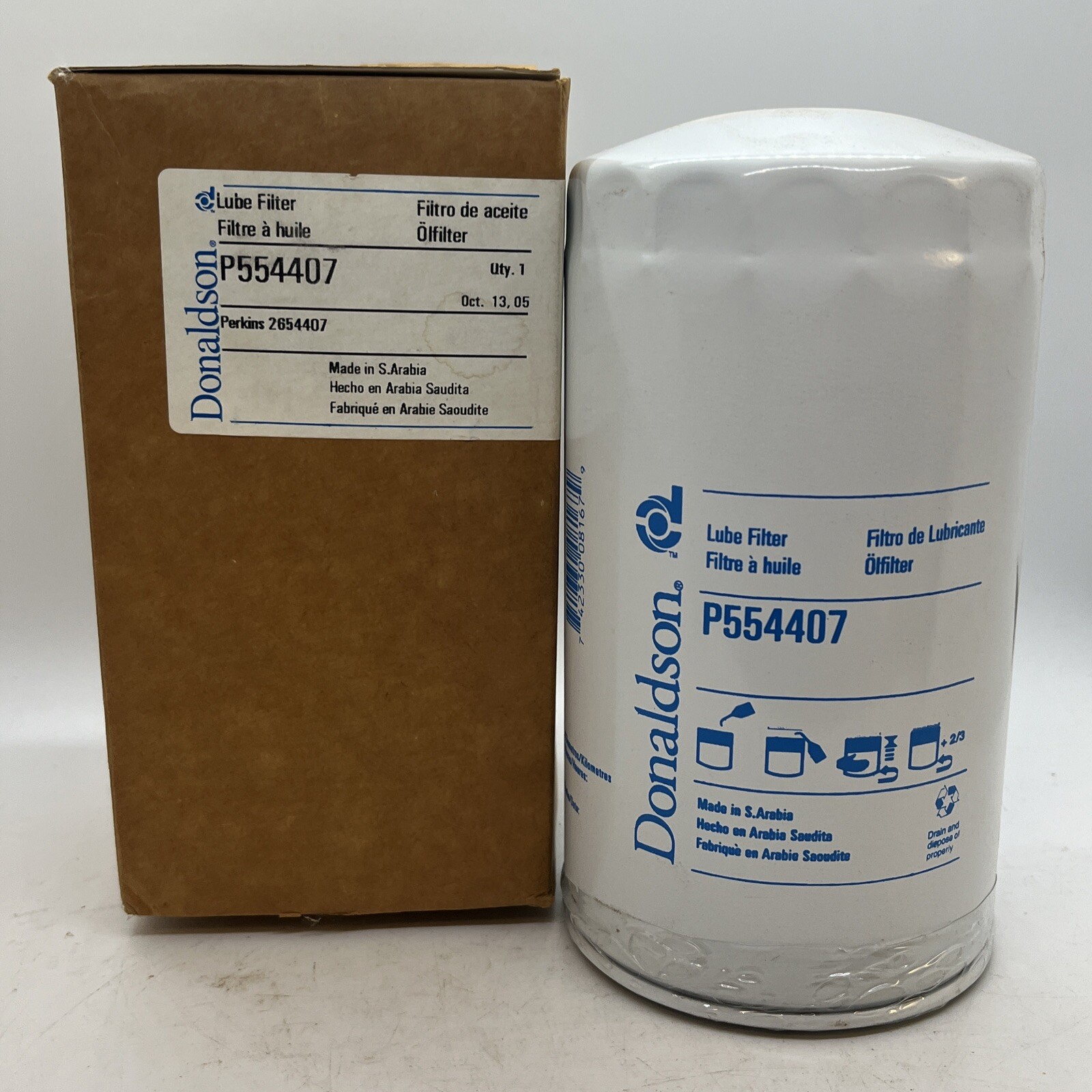 DONALDSON P554407 - cross reference oil filters | oilfilter ...