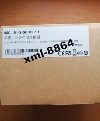 1PC MOXA IMC-101-S-SC Industrial Ethernet Switch Brand New Fast ...