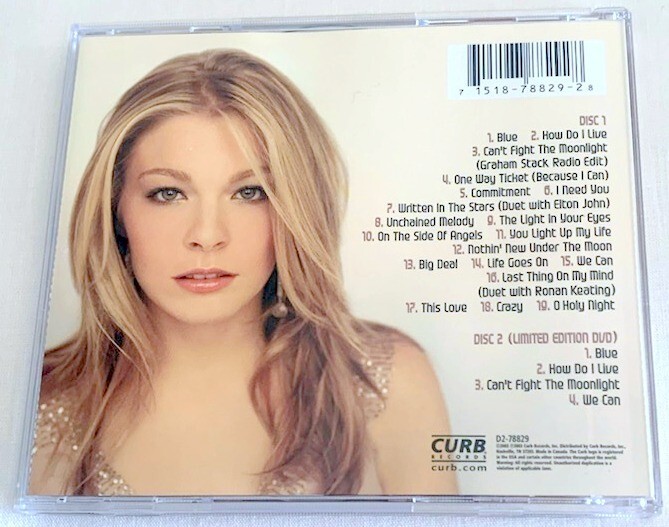 LEANN RIMES-GREATEST HITS-CD+DVD-(COUNTRY) | eBay