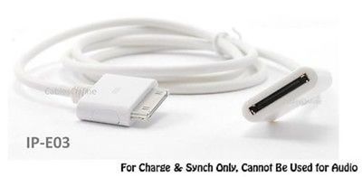3ft iPod/ iPhone Sync / Charger Dock Connector Extension Cable/ Cord ...
