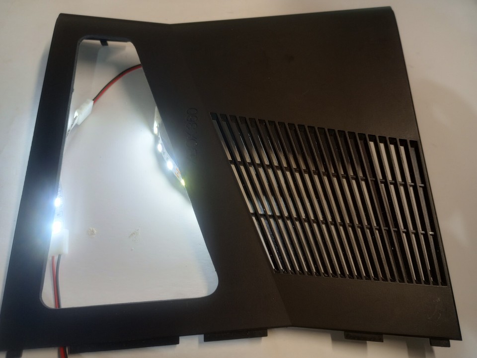 Custom made Xbox 360 S Slim case mod kit shell housing with LED kit | eBay