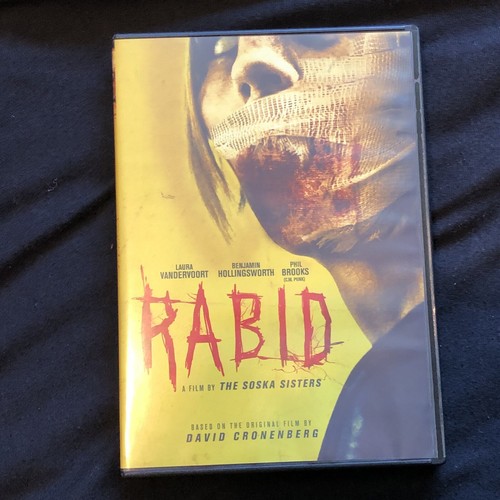 RABID (DVD) 2019 Remake Soska Sisters Laura Vandervoort SCREAM FACTORY ...