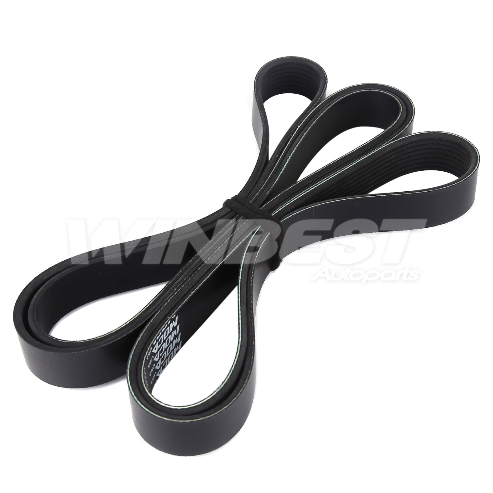 EPDM Serpentine Belt 8PK2515 Fit 97-04 Ford Excursion E150 250 F150 250 ...