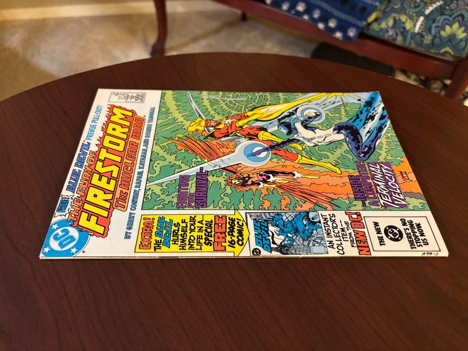 Fury of Firestorm #24 (DC Comics 1984) 1st Blue Devil 1st Bug 7.5 VF ...