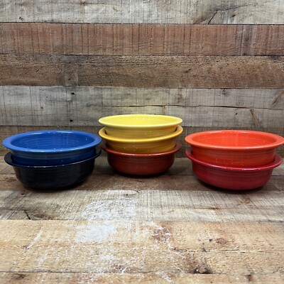 Fiestaware 8 1/4” Nappy vegetable serving Bowl round HLC You Choose the ...