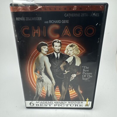 Chicago (DVD - Full Screen) Richard Gere New Musical Movie D3 | eBay