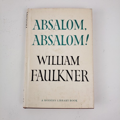 William Faulkner: Absalom Absolom HC DJ Modern Library 1951 | eBay